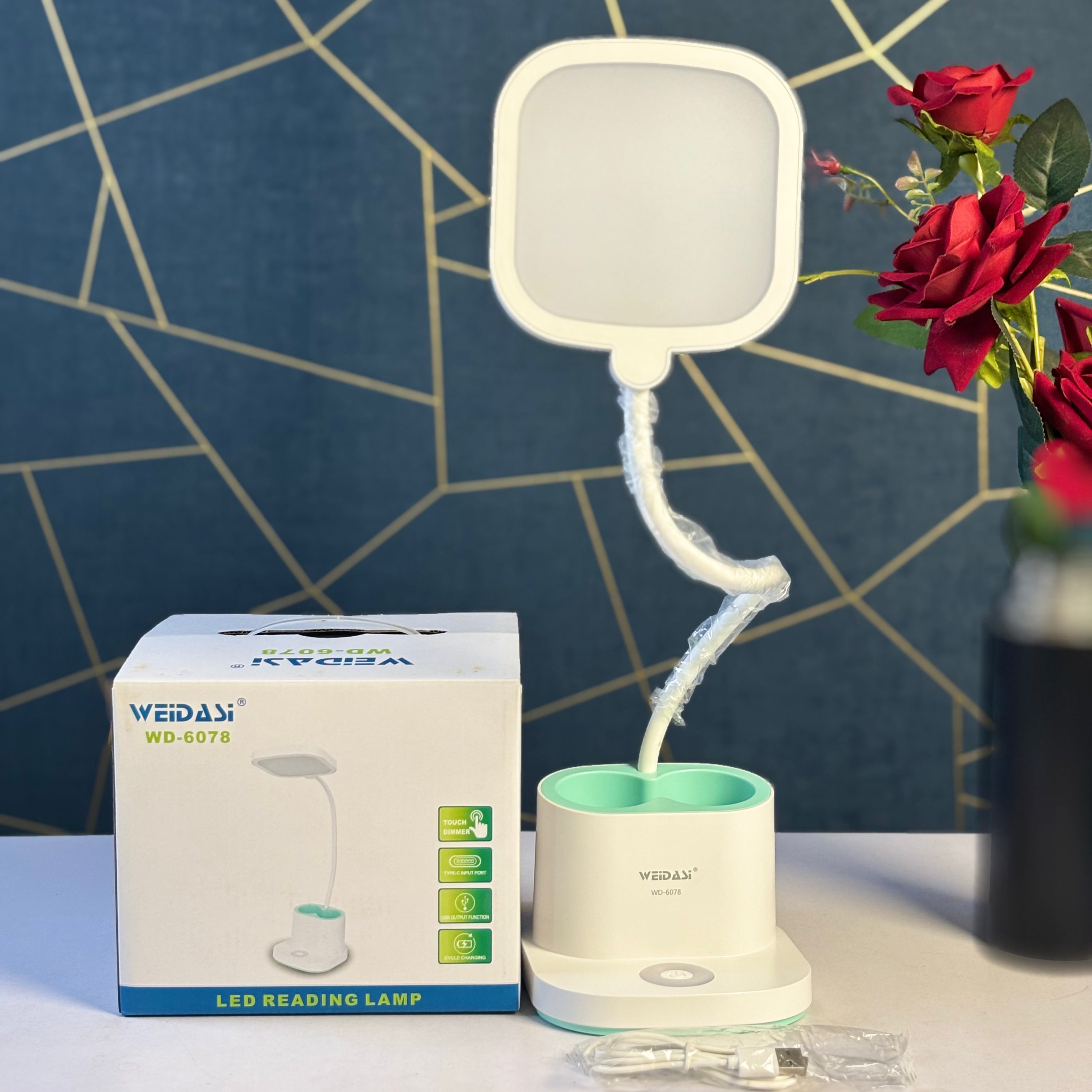 WEIDASI LED Reading Lamp (WD-6078) – HT Bazar