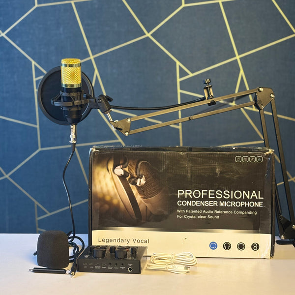 PROFESSIONAL CONDENSER MICROPHONE – HT Bazar