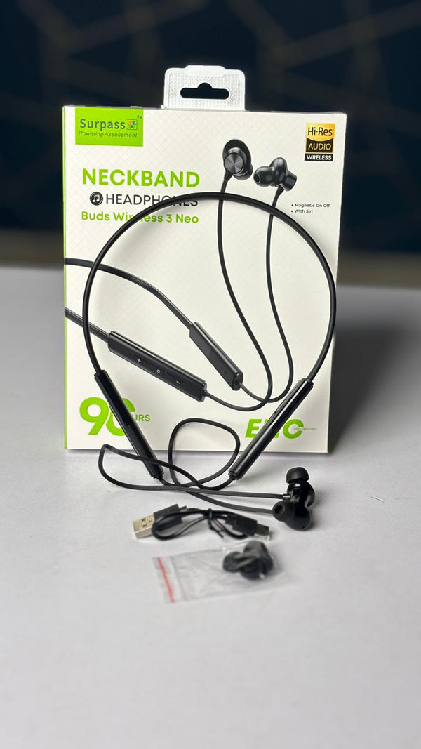Surpass Buds Wireless 3 Neo Neckband – HT Bazar
