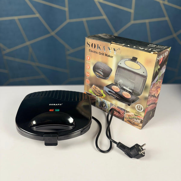 Sokany Electric Grill Maker 750W SK-116 – HT Bazar