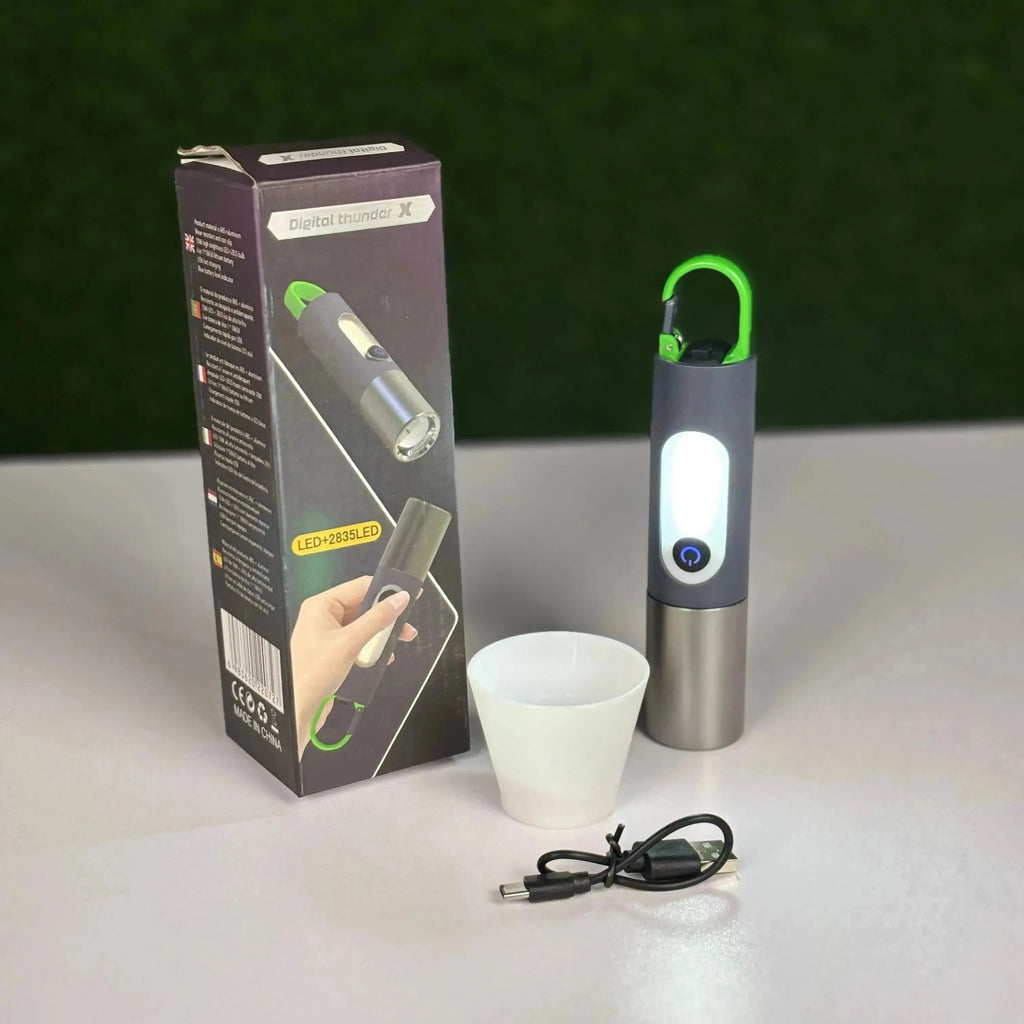 Digital Thunder Torch Light with LED Flash - XST-836 – HT Bazar